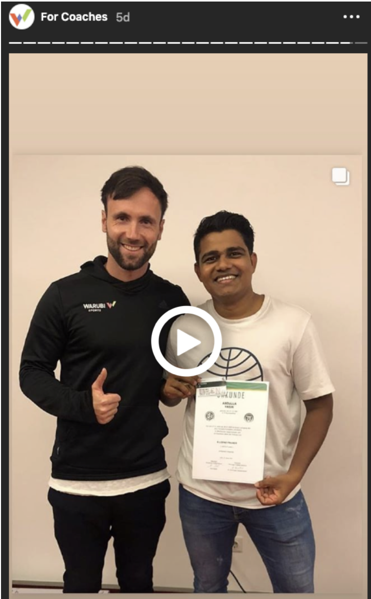 UEFA Coaching License Course - Warubi Sports